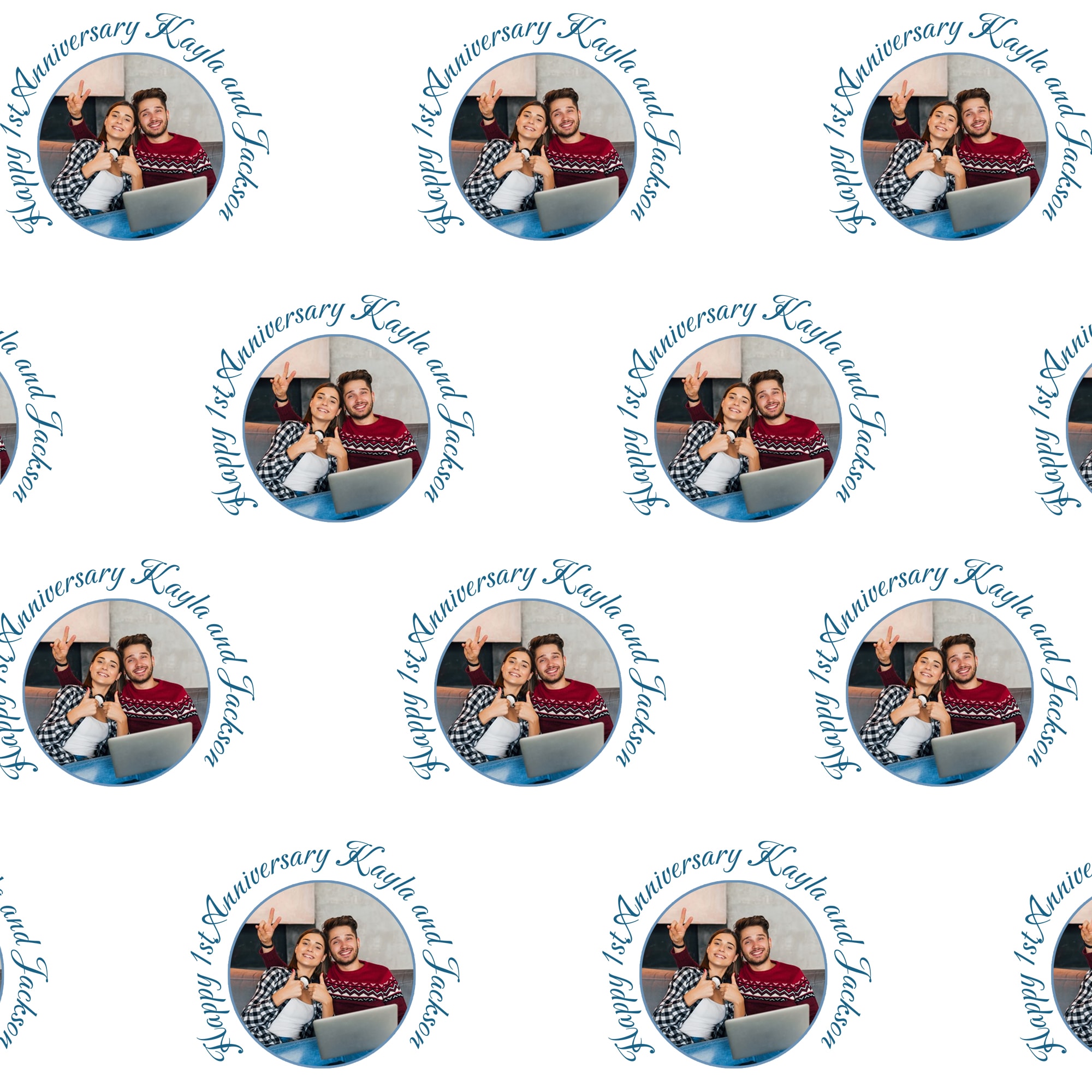 Anniversary Wrapping Paper - Get Invited