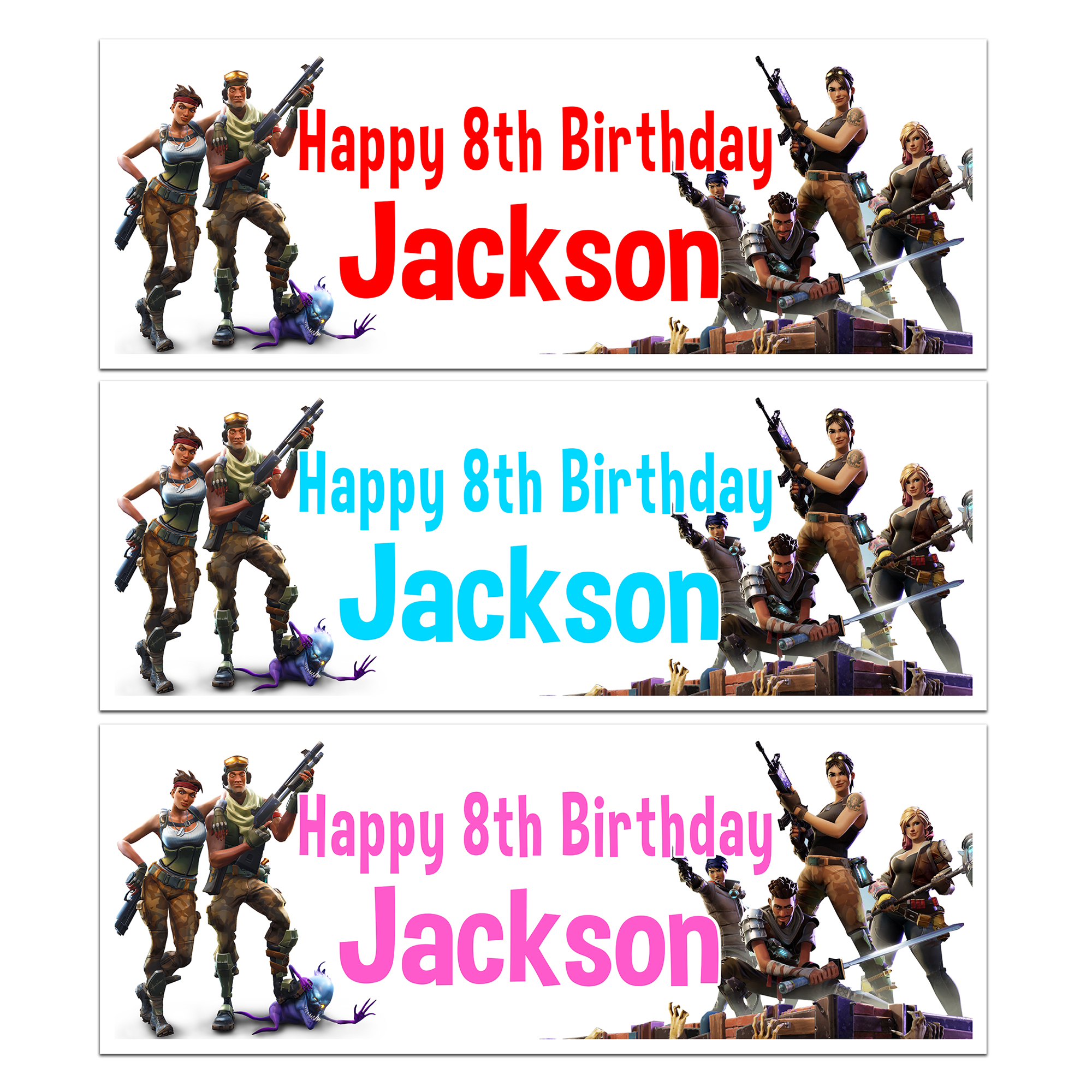 Fortnite Happy Birthday Banner